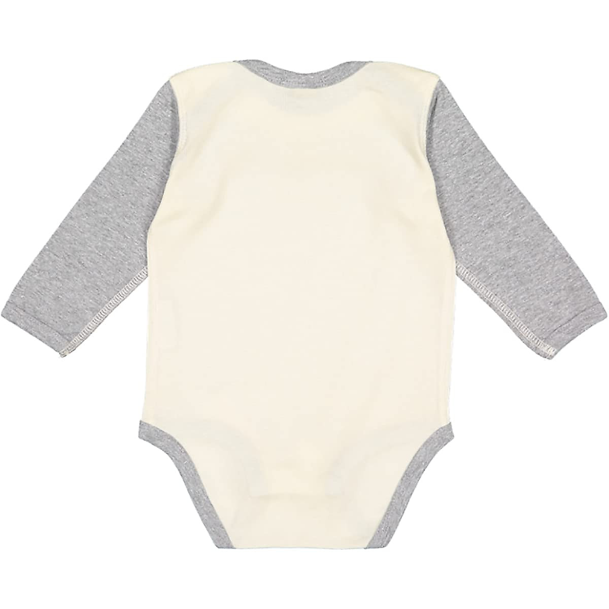 inktastic They Found Me in a King Cake Long Sleeve Creeper Newborn Natural and Heather 25dc9