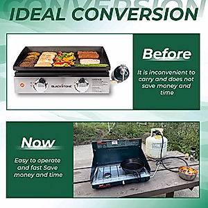 ArrogantF F273704 10 Ft Propane Heater Adapter Hose Assembly Compatible with MH9BX MH18B Mr. Heater Big Buddy Series for Indoor/Outdoor Heater Portable Propane Appliances