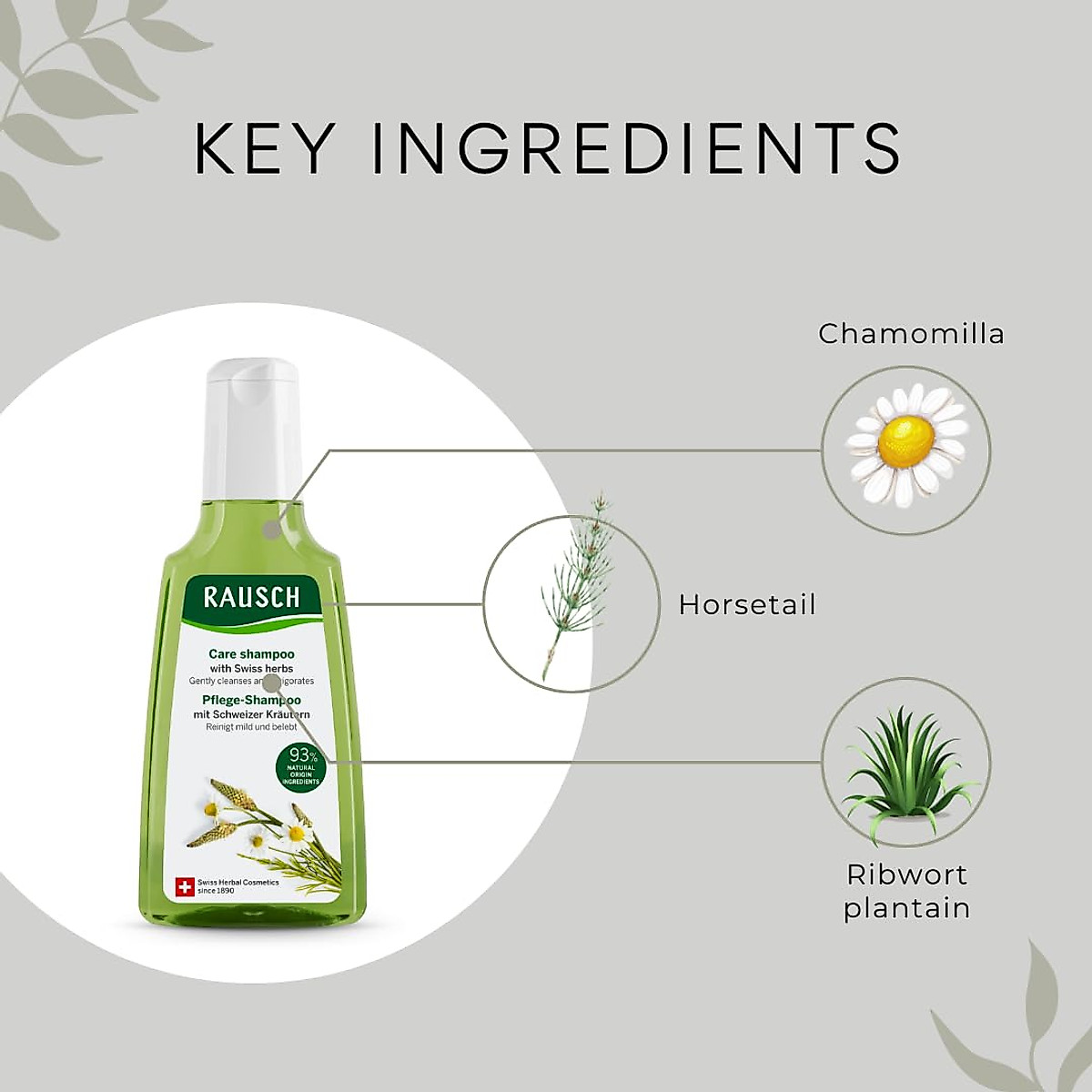 RAUSCH Swiss Herbal Care Shampoo 200 ml
