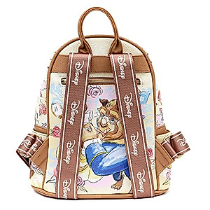Wondapop Disney Beauty and the Beast Belle 11" Vegan Leather Fashion Mini Backpack