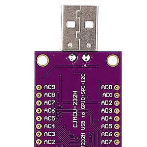 Hilitand FT232H USB to JTAG UART/FIFO SPI / I2C Module, Multifunction Module with 3 Pin Headers