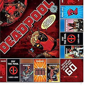 Monopoly: Marvel Deadpool Collector's Edition (Amazon Exclusive)