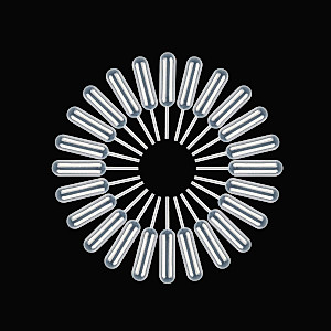 Crafare 130pcs 4ml Disposable Plastic Pipettes Squeeze Transfer Dropper Liquor Infusers for Strawberries Chocolate, Cupcakes