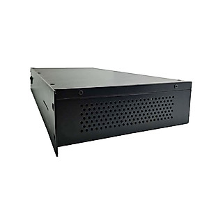 EVERSECU 17CH DC12V 20 Amp 1.5U/19 Rack Mount PTC Fuse CCTV Power Supply with Metal Box, AC Plug for Security Cameras, DVRs, IP Cameras, CCTV Cameras