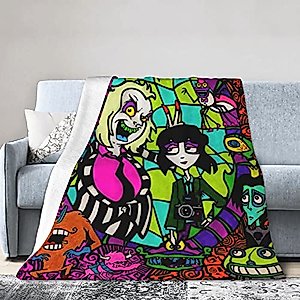 Movies Blanket Plush Flannel Fuzzy Throw Blankets 50"x40"