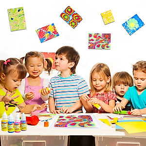 Water Marbling Paint Drawing Kit for Kids 8-12, Arts & Crafts for Girls & Boys Ages 4-8, Ideal Easter Birthday Gifts Christmas Toys for Girls & Boys Ages 4 5 6 7 8 9 10 11 12 Year Old (12 Colors)