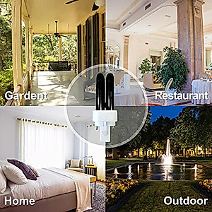 7W Bug Zapper Bulb Replacement for Stinger 2 Light Bulb - for Stinger Bug Zapper Tube Bulb Indoor Outdoor Bug Zapper Light Bulbs with 4 Pin Base