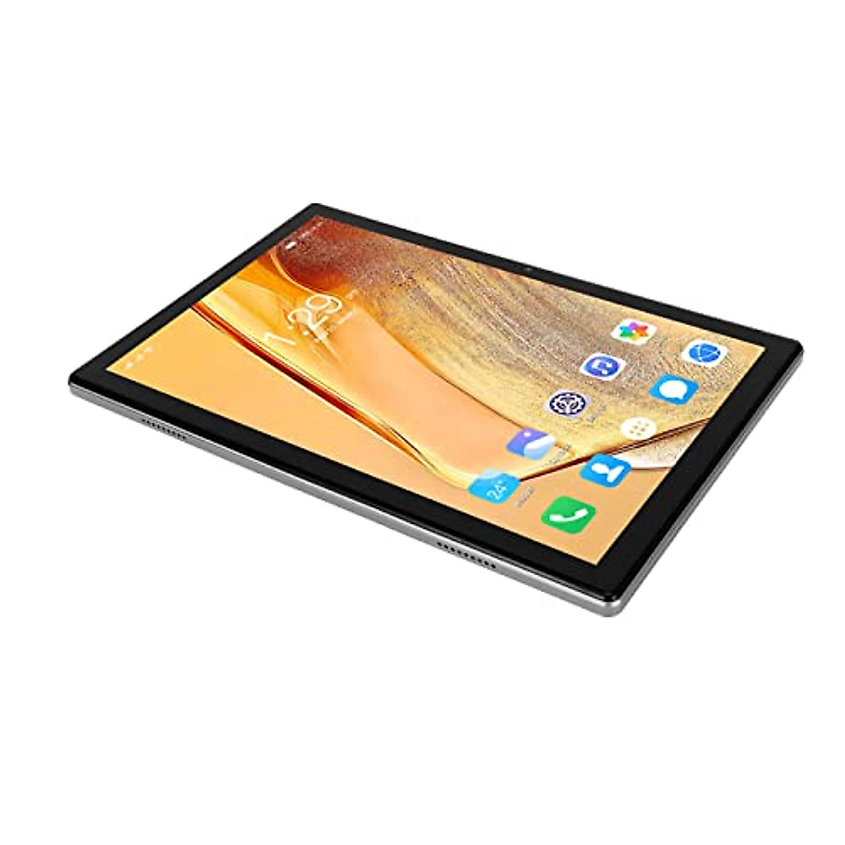 Jopwkuin Tablet, 2 in 1 USB C Fast Charging 100‑240V Support 10. 1 Inch Tablet for Work for Android 12 (US Plug)