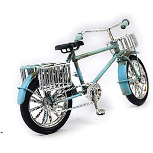 DSQK Statue Sculpture Ornament Collectible Figurine Decorative Supplies, Animal Garden Decorations, Household Metal Crafts, Mini Bicycle Models, Gifts, Home Accessories Decoration