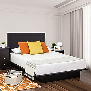 Furinno Angeland Luxury 12-Inch Gel Infused Memory Foam Mattress, Queen,