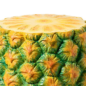 AONYAYBM Simulated Food Stool, Resin Fruit Stool with Anti Slip Pads, Fun Ingenious Decorative Shoe Changing Stool, Retro Light Weight Foot Stool, Multifunctional Foot Ottoman for Home(Ananas)