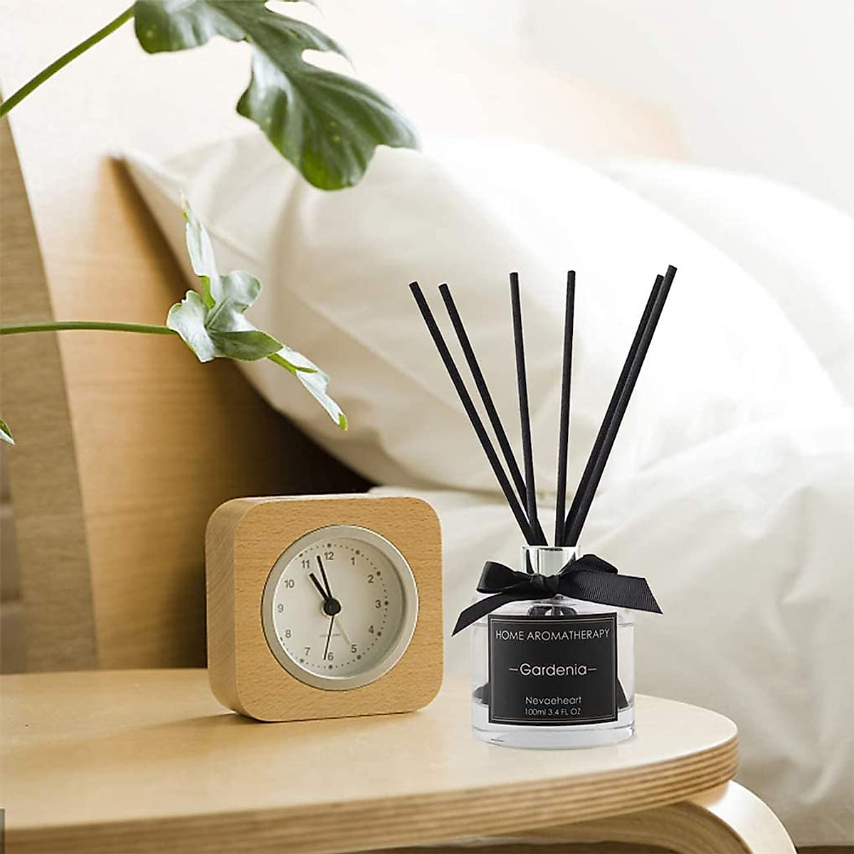 NEVAEHEART Diffuser Set,Parisian Garden Diffuser Gifts for Women,3.4oz(100ml) Diffuser with Sticks, Home Fragrance Diffuser for Living Room, Office & Bathroom Shelf