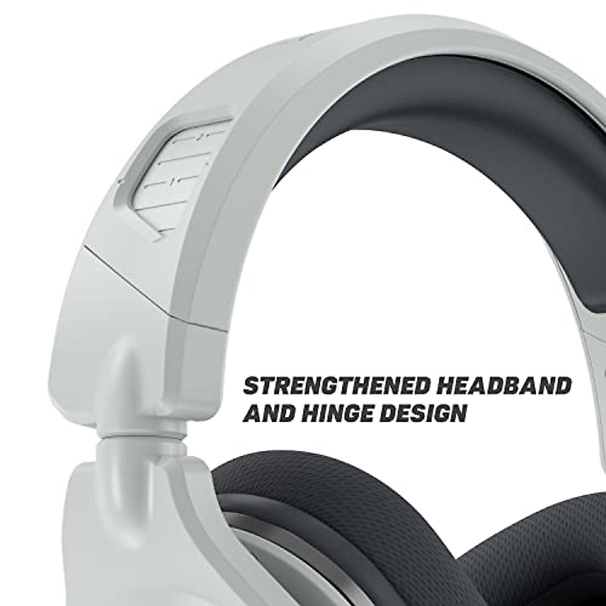 Turtle Beach Stealth 600 Gen 2 Wireless Gaming Headset for PlayStation 5, PS4 Pro, PS4 & Nintendo Switch with 50mm Speakers, 15-Hour Battery life, Flip-to-Mute Mic, and Spatial Audio - White (Renewed)