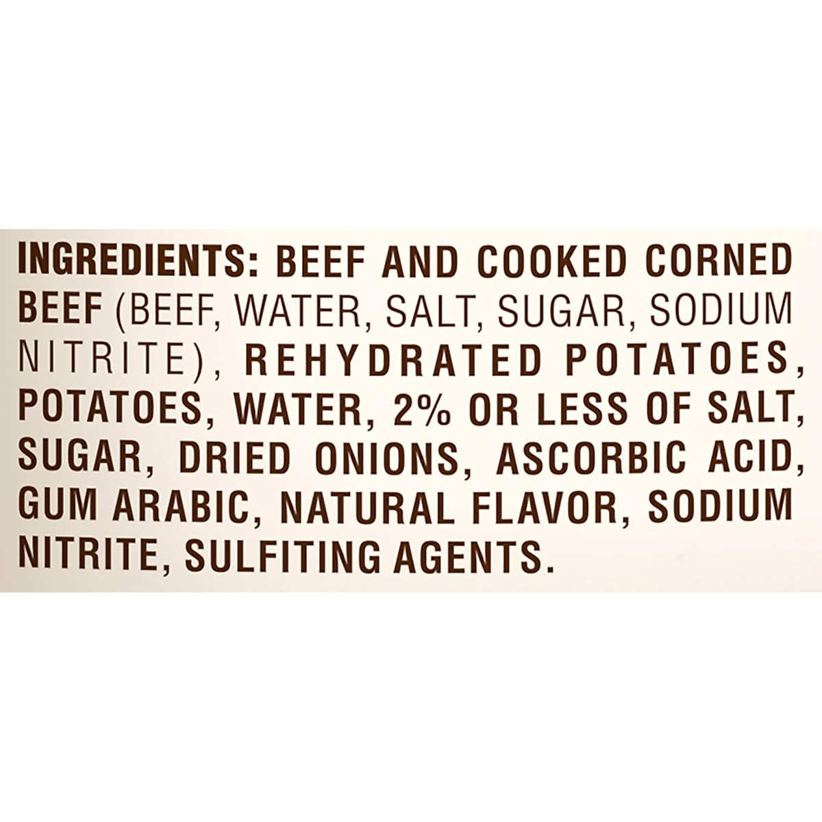 Chef-mate Corned Beef Hash, Canned Food and Canned Meat, 6 lb 11 oz (#10 Can Bulk)