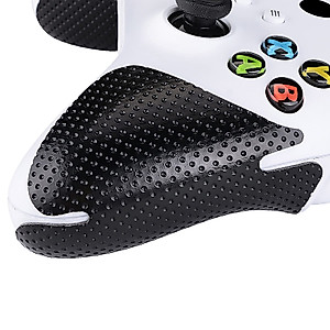 eXtremeRate PlayVital Anti-Skid Sweat-Absorbent Controller Grip for Xbox Series X/S Controller, Professional Textured Soft Rubber Pads Handle Grips for Xbox Series X/S Controller - 3D Concave