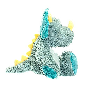 DEMDACO Drake Mellow Fellows Dinosaur Turquoise Children's Plush Stuffed Animal Toy