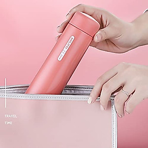 Stainless Steel Thermos 150ml/5oz Mini Insulated Water Bottle Teens Students Adults Winter Warm Keeping Vacuum Flasks vacuum flasks & thermoses metal green pink red sky blue white