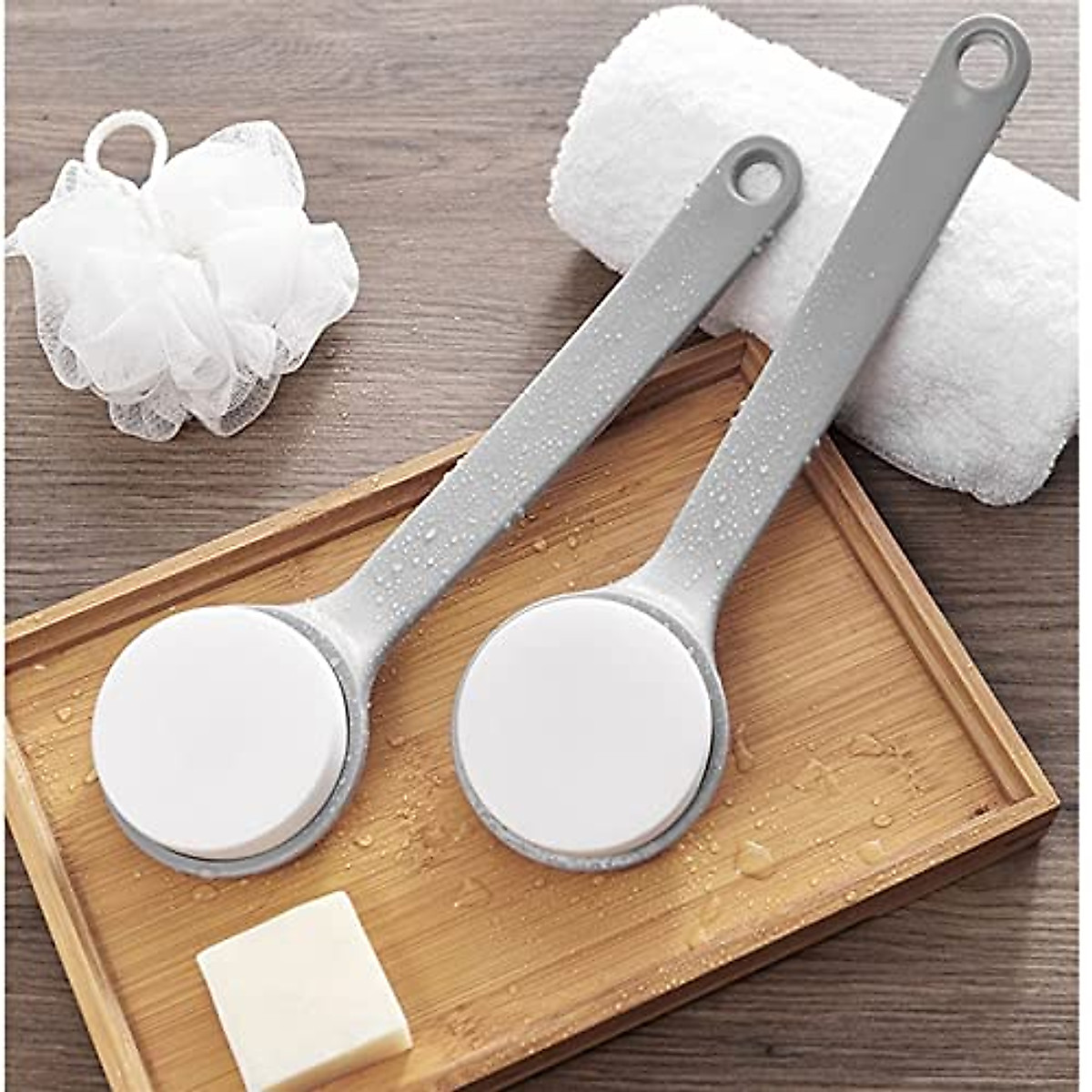 INGVY Dry Brushing Body Brush Scrub Artifact Household Bath Towel Strong Stucco rubbing mud Sponge Brush Back Female Bath Sponge