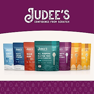 Judee’s 6X Powdered Confectioners Sugar 11.25 oz - 100% Non-GMO, Gluten-Free, and Nut-Free - 6X Size Perfect for Icings, Frostings, and Dusting Baked Goods
