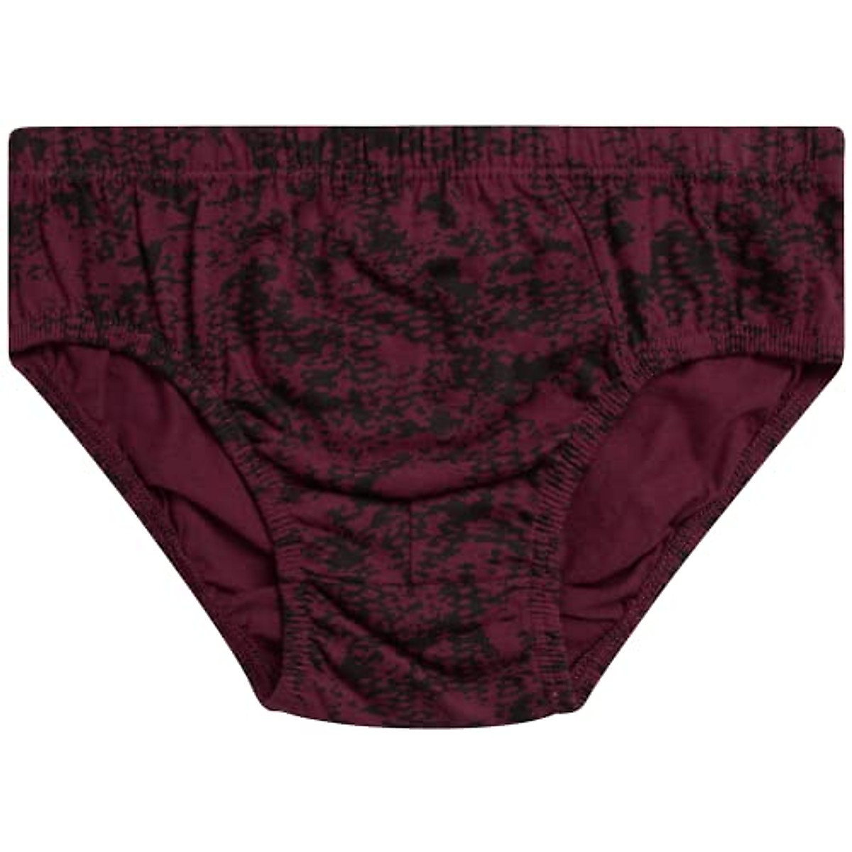 Van Heusen Men's Underwear - Low Rise Briefs with Contour Pouch (10 Pack), Size Large, Black/Grey/Maroon Print/Charcoal