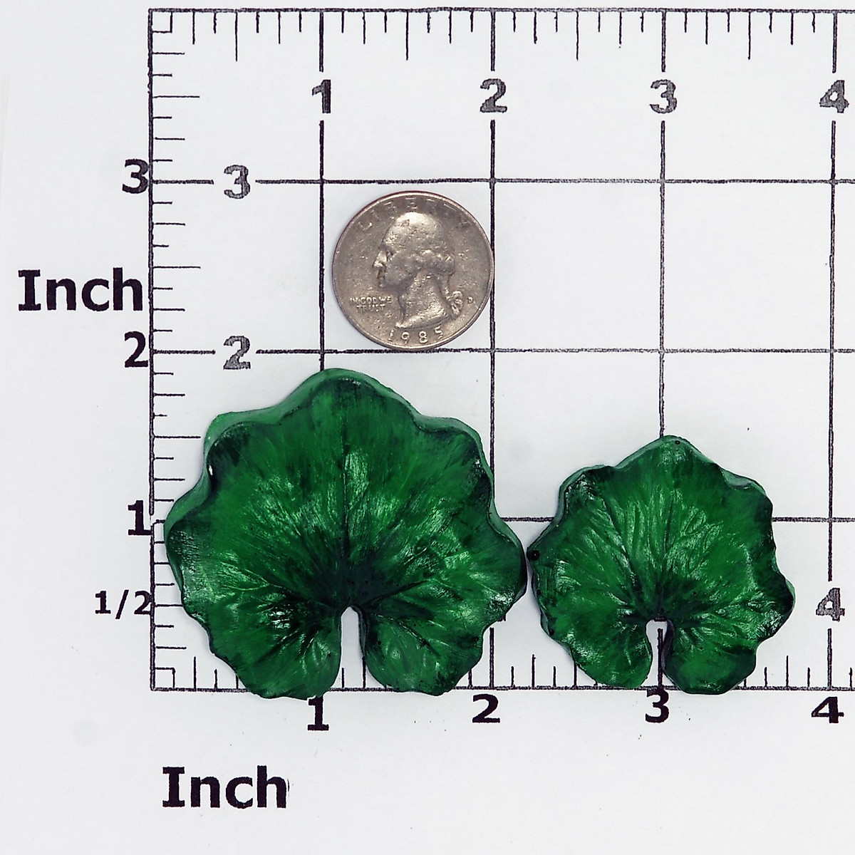 Lily Pad Flexible Silicone Mold, Fondant, Candy, Chocolate, Food Safe, Polymer Clay, Resin Mold, Epoxy and so much more. Food Safe, Craft Mold Flexible and Easy to Use.