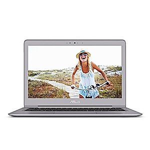 ASUS ZenBook UX330UA-AH54 13.3-inch LCD Ultra-Slim Laptop (Core i5 Processor, 8GB DDR3, 256GB SSD, Windows 10) w/ Harman Kardon Audio, Backlit keyboard, Fingerprint Reader