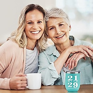 50th Birthday Birthday Gifts for Women – Happy 50th Birthday Wine Tumbler Cup,Turning 50 Year Old Birthday Party Decor for Mom,Men,Aunt,Sister