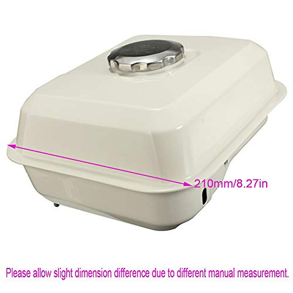 TOPEMAI 17510-ZE1-030ZA Fuel Tank for Honda GX200 GX160 GX140 Engine Replaces 17510-ZE1-020ZA