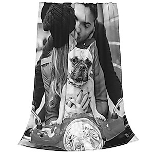 MYDIY Customize Blankets Personalized Blanket with Photos Text Customized Picture Throw Blanket for Adult Kid