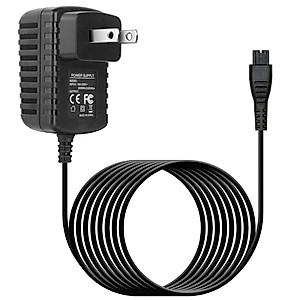 Power Charger for Panasonic Shaver Arc3 4 5 Power Cord for Panasonic 3 4 5 Shaver Electric Blade Charger for ES-LV65-S ES-LA93-K ES-RT51-S ES-LA63-S ES-LV95-S Electric Razor AC/DC Adapter Supply