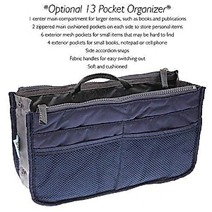 Phlebotomist Personalized Tote Bag with Mesh Pockets, Front Pocket, Zippered Closure