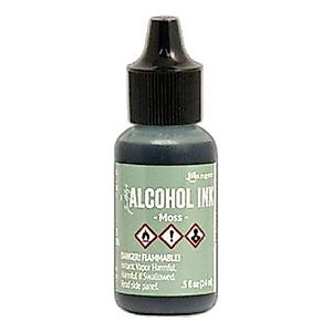 Tim Holtz Moss Ranger Alcohol Inks, 18 ml