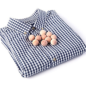 Huji Natural Red Cedar Balls for Garments and Closets