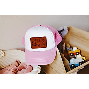 Legacy and Light Garbage Truck Hat for Kids, Trash Truck Ball Mesh Cap for Boys or Girls, Recycling Truck Halloween, Garbage Man Costume, Unisex Toddler Snapback Hats (Green)