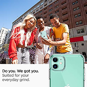 Spigen Ultra Hybrid Designed for Apple iPhone 11 Case (2019) - Crystal Clear