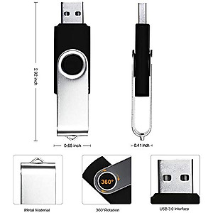 32GB Storage USB Flash Drive 3.0 with Tin Case/Box Set of 5 Thumb Drive Package. Flash Drive and Case for Weddings, Memories, Videos Perfect for Professional Photographers (Memories Label)