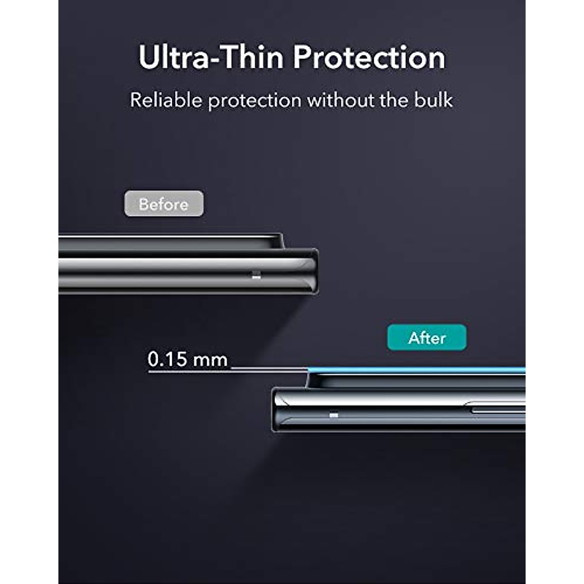 ESR Camera Lens Protector Compatible with Samsung Galaxy Note 20 Ultra [Scratch-Resistant] [Fingerprint-Resistant] [Ultra-Thin] Tempered Glass Camera Protector for Galaxy Note 20 Ultra, 2-Pack
