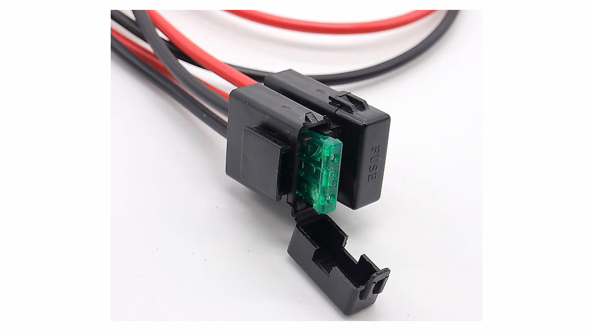 30A 1M Fuse 4 PIN Short Wave Power Supply Cord Cable for ICOM IC-7000 ...