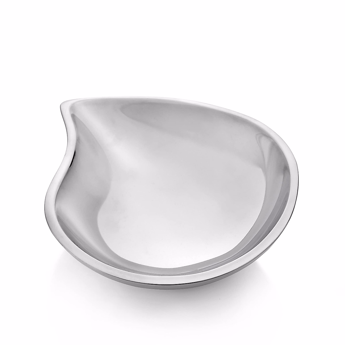 nambe Teardrop Bowl | 13-inch Serving Bowl for Salad, Side Dishes, Pasta, and Appetizers | Use as a Catchall, Fruit Bowl, Decorative Centerpiece for Table | Made of Metal Alloy