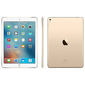 Apple iPad Pro Tablet (128GB, LTE, 9.7in) Gold (Renewed)