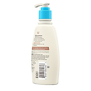 Aveeno Baby Daily Moisture Gentle Body Wash & Shampoo with Oat Extract, 2-in-1 Baby Bath Wash & Hair Shampoo, Tear- & Paraben-Free for Hair & Sensitive Skin, Lightly Scented, 12 fl. oz