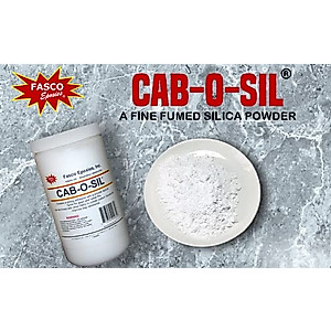 Fasco Epoxies - Fasco Cab-O-SIL Fumed Silica thickener in Quart tub