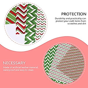 20Pcs Christmas Cotton Fabric Floral Quilting Cloth Piece Fat Patchwork Bundles Quarters Precut Scraps for Xmas Dress Cloth Bag Sewing DIY Craft 20x20cm Random Color