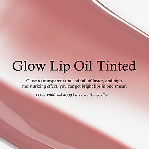 KYDA Hydrating Lip Glow Oil, Moisturizing Lip Oil, Glossy Transparent Plumping Lip Gloss, Tinted Lip Oil for Lip Care and Dry Lips-Rosewood