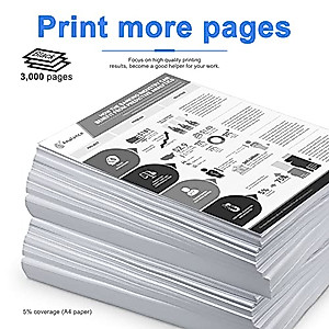 3 Pack Black TN-730 TN730 Toner Cartridge Replacement for Brother 730 to use with MFC-L2710DW HL-L2395DW MFC-L2750DW HL-L2370DW HL-L2390DW DCP-L2550DW HL-L2350DW Printer Ink Cartridge