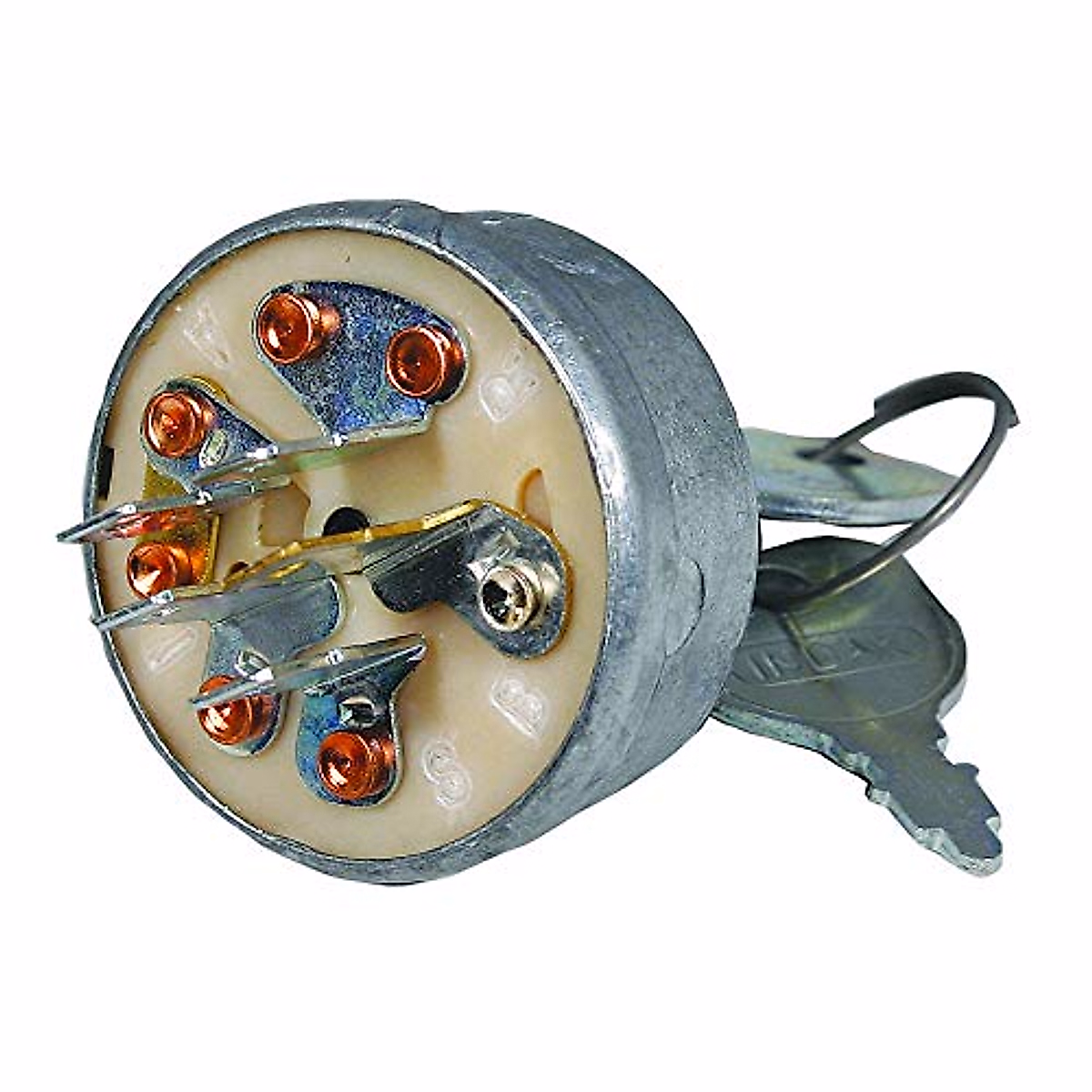 Stens New Indak Ignition Switch 430-249 Compatible with Jacobsen HF-5, Outfront 72", Turf Cat 50 and 60, Greens King II and IV and Most Models, National 68" and 84" Decks 1A808B, 12-8140, AM103286