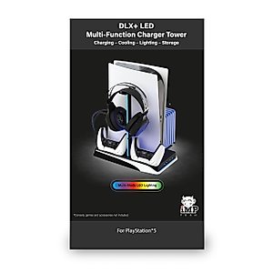 iMP Tech DLX+ 多機能LED充電タワー(PS5)