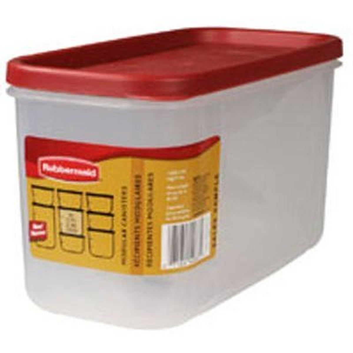Rubbermaid Dry Food Storage 10 Cup Clear Base