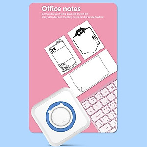 YDuupxe Mini Printer ABS Smart Pocket Thermal Picture Printer USB Photo Printer iOS (RBL-4)