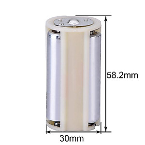 Zopsc 10 PCS 3 AA to 1 D Size 4.5V Battery Holder Case Box Battery Convertor Adapter Holder Pack